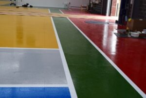 Pumatect Colour Coded Floor Organises Warehouse Storage For Electronics ...